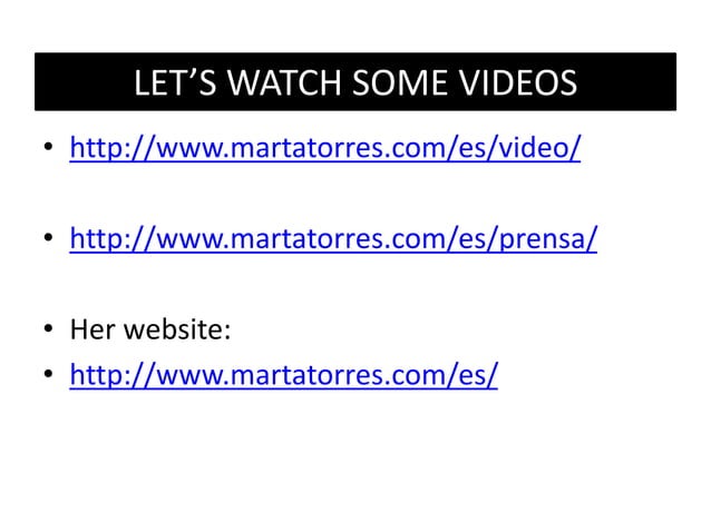 MARTA TORRES | PPT
