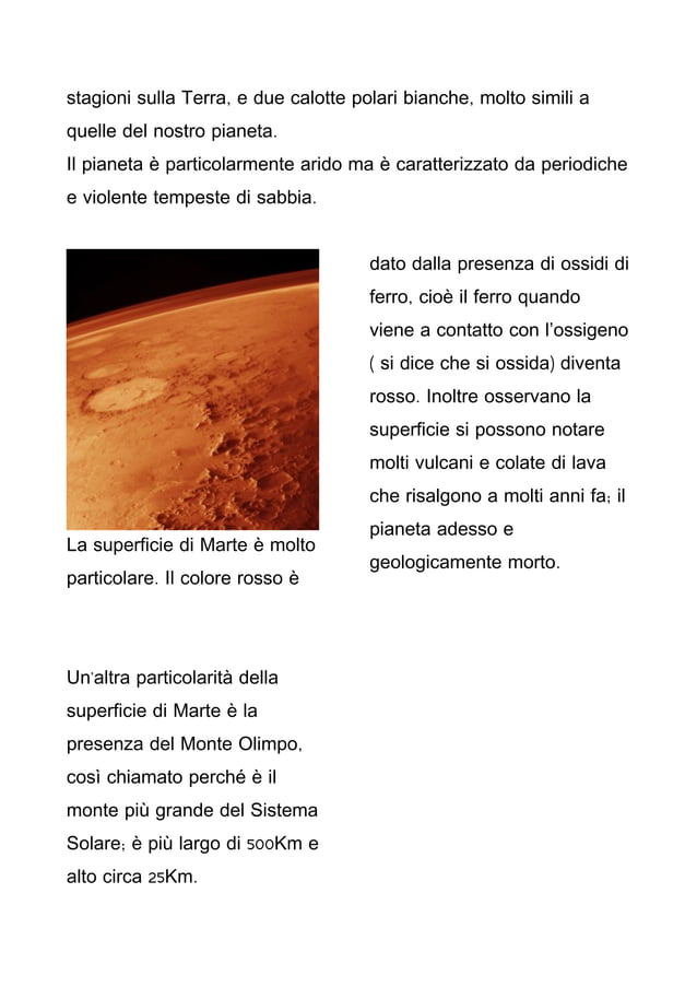 Marte, Maria Agnese Emiliani | DOC