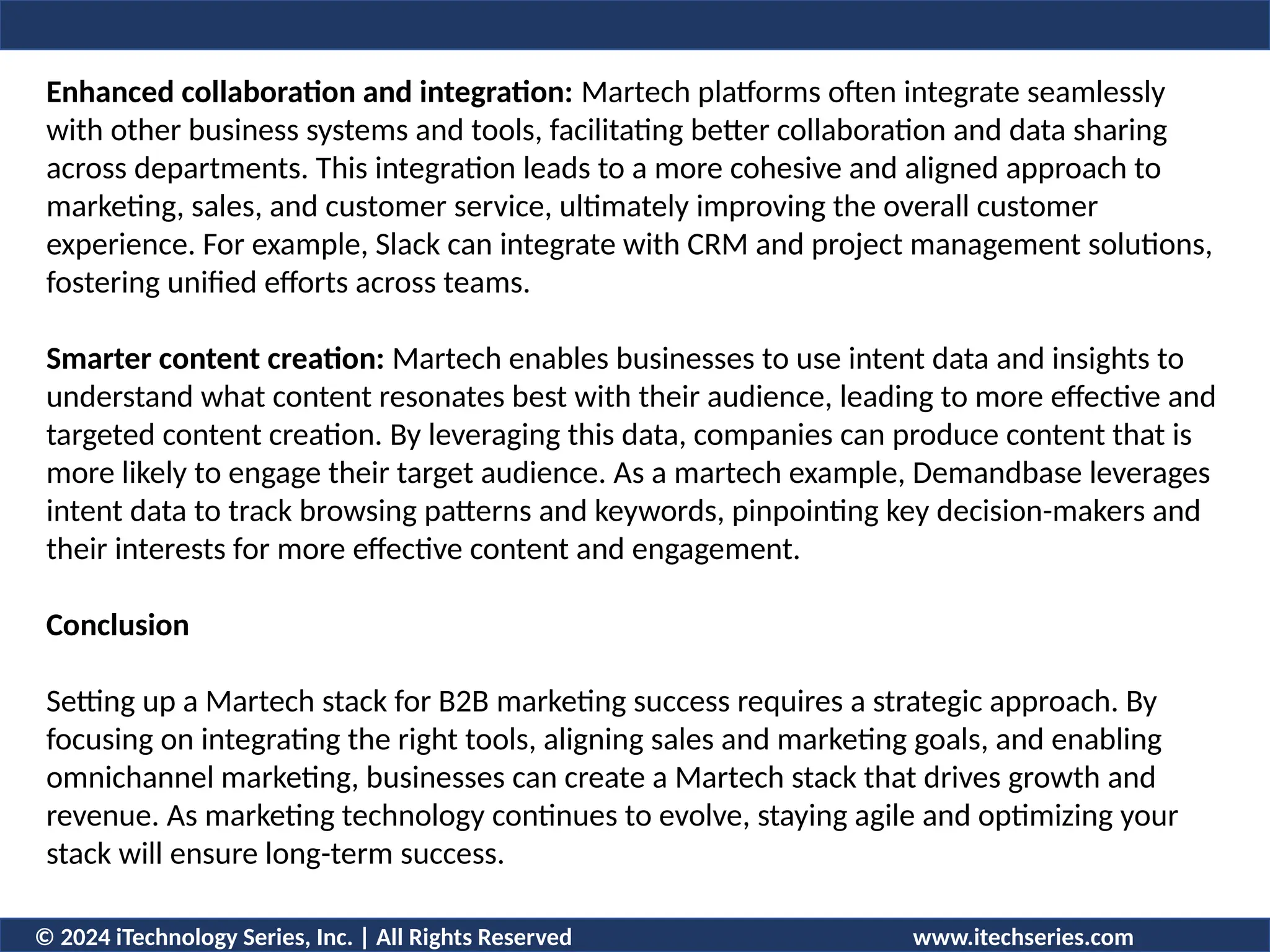 How to Set Up Your Martech Stack for B2B Marketing Success? | PPT