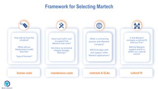 Framework for Evaluating Martech | PPT