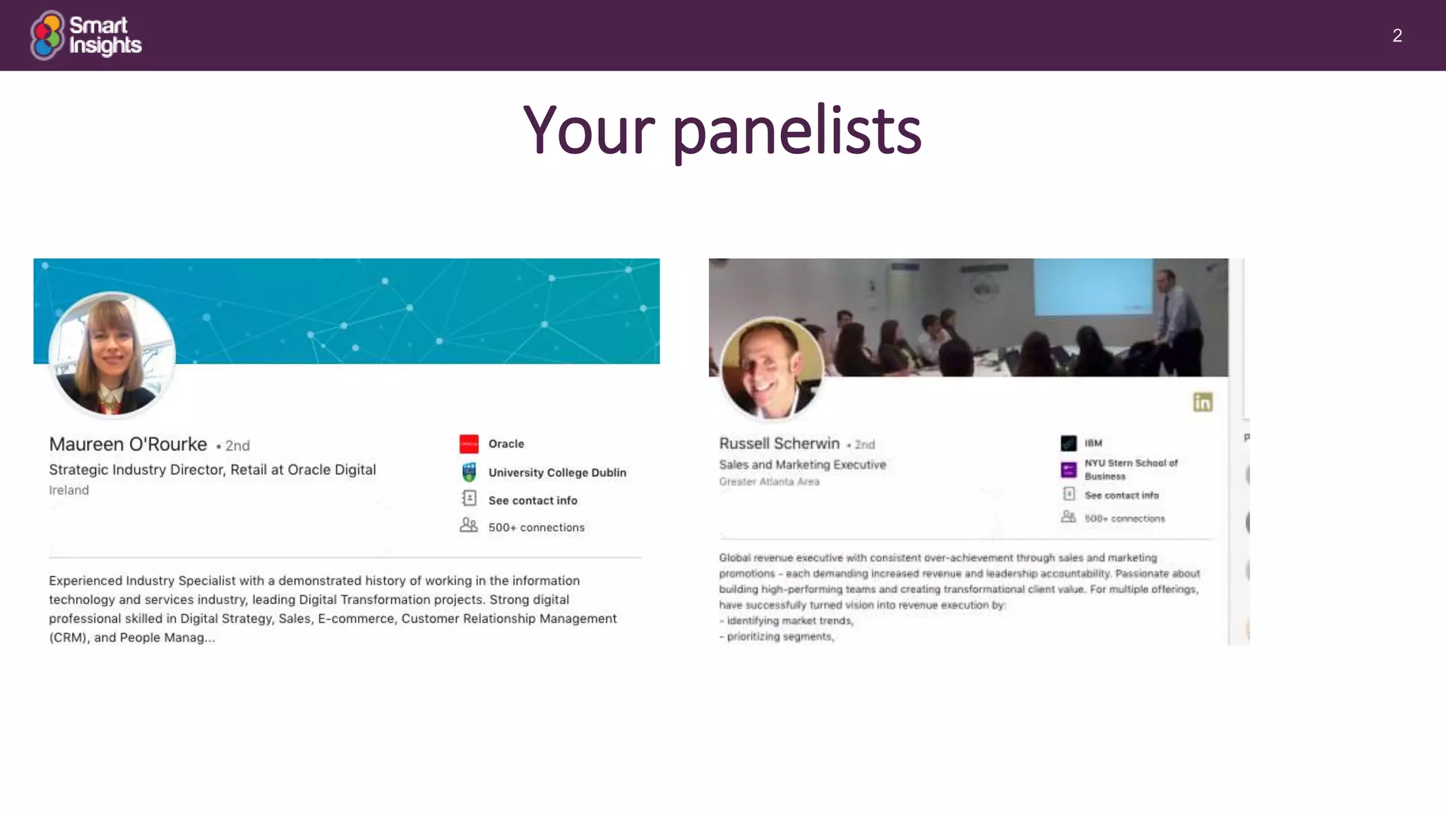 TFM Martech giants panel - Technology for Marketing visuals | PPT