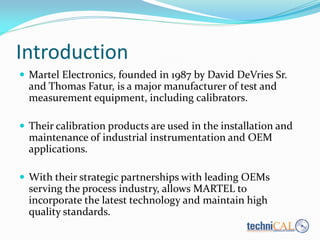 Martel Multifunction Calibrators | PDF
