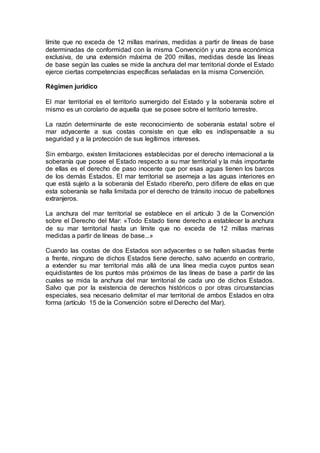 Mar territorial y zona contigua | DOCX