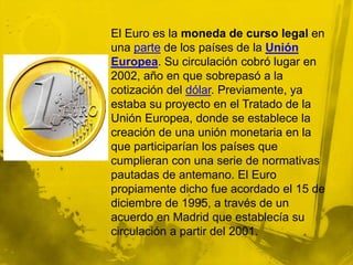 Definicion del Euro | PPTX