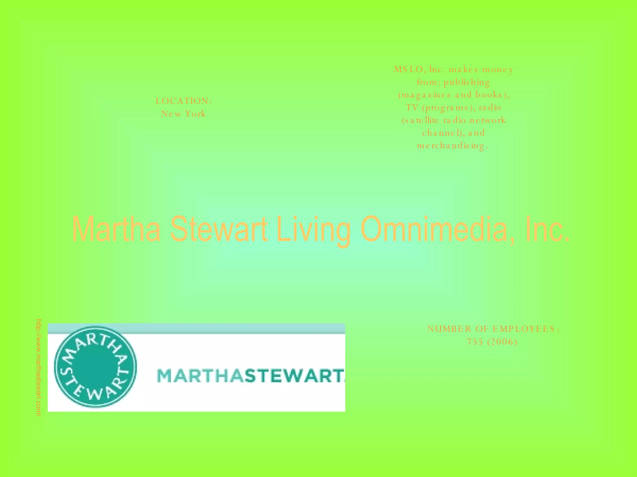 Martha Stewart | PPT