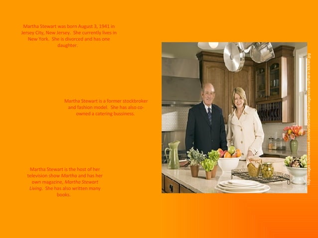 Martha Stewart | PPT | Genres