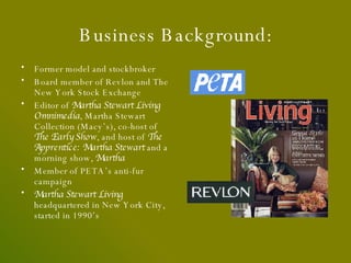 Martha Stewart | PPT