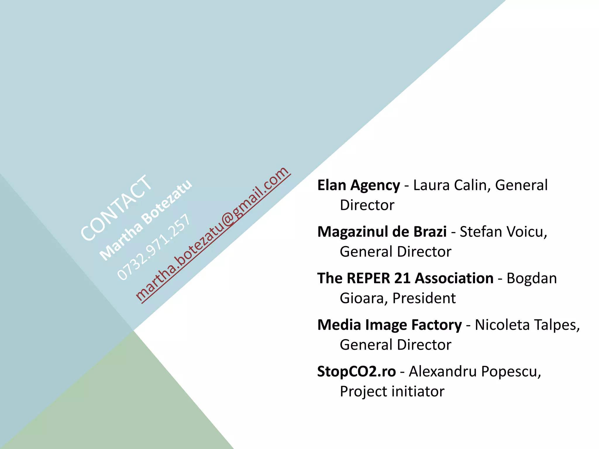 Martha Botezatu career facts | PPT