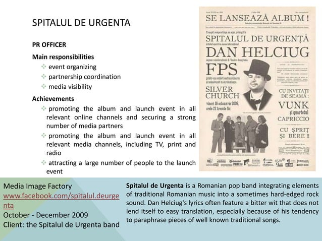 Martha Botezatu career facts | PPT