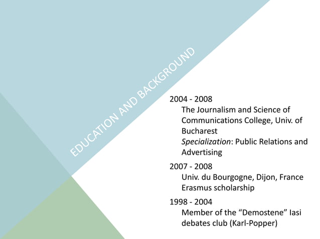 Martha Botezatu career facts | PPT