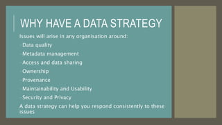 Developing a Data Strategy | PPTX