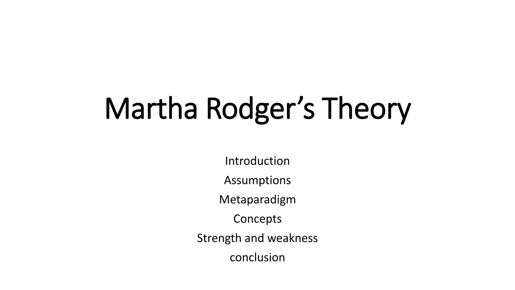 Martha Rodger’s Theory.pptx
