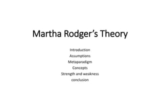 Martha Rodger’s Theory.pptx