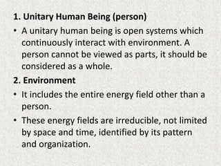 Martha rogers theory | PPTX