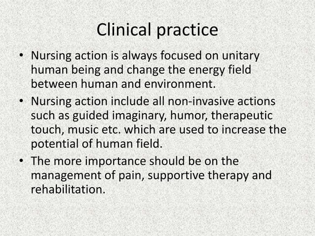 Martha rogers theory | PPTX