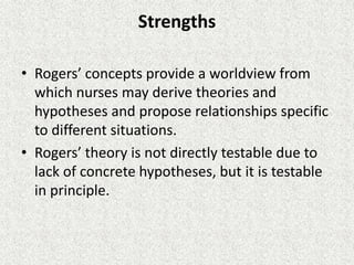 Martha rogers theory | PPTX
