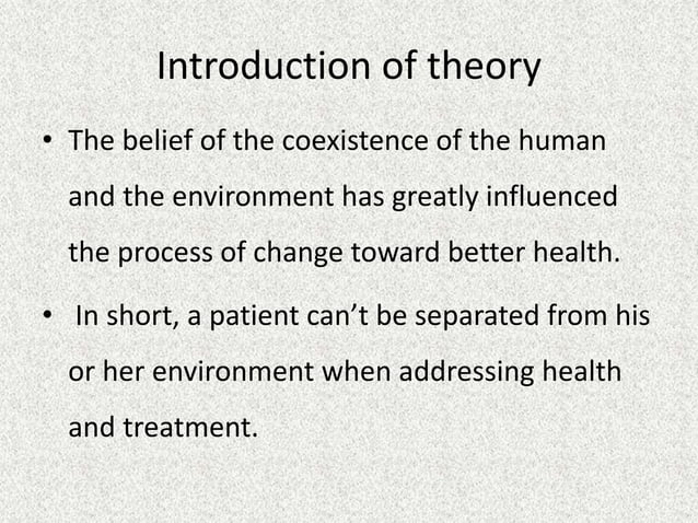 Martha rogers theory | PPTX