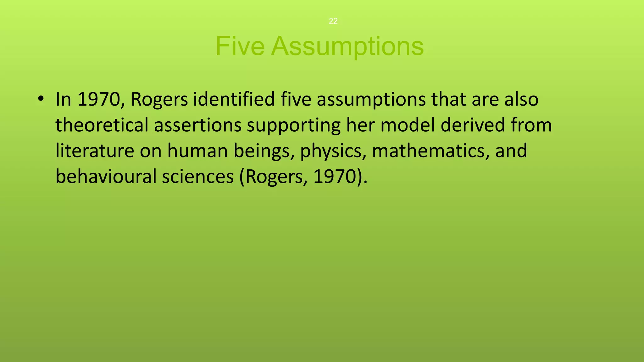 Martha rogers theory | PPTX