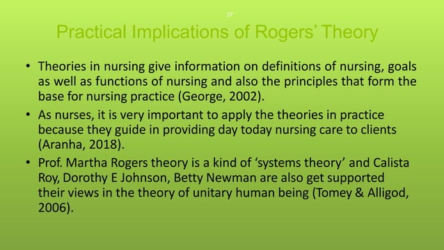 Martha rogers theory | PPTX