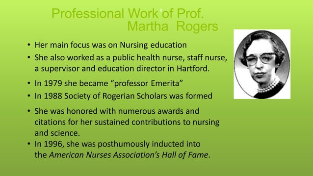 Martha rogers theory | PPTX