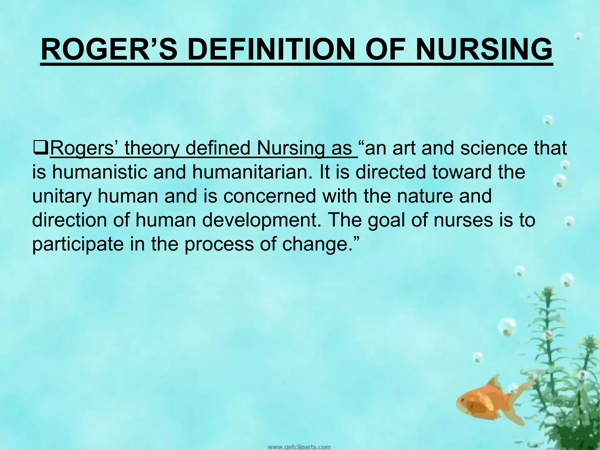 Martha Rogers Theory(SUHB) -Ms. Ritika Soni | PPTX