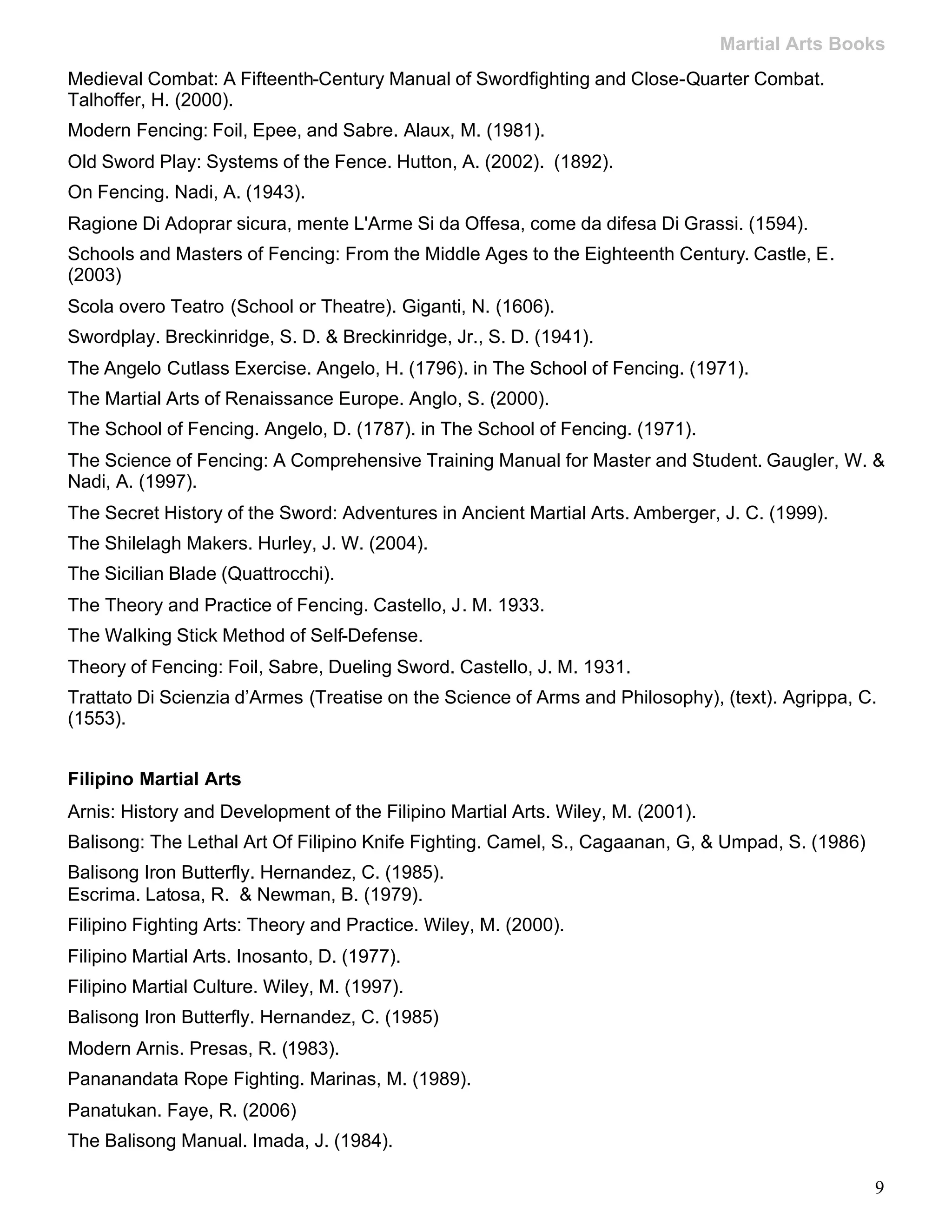 Martial arts books | PDF