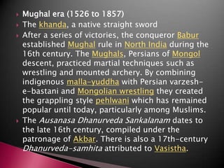 Martial arts in india | PPTX