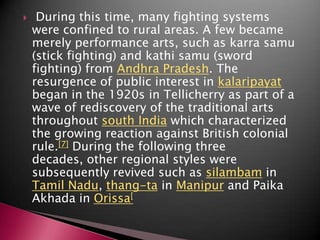 Martial arts in india | PPTX