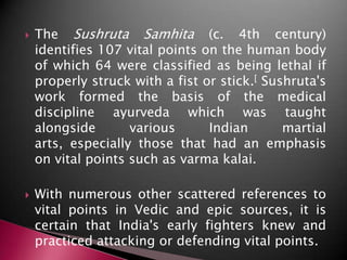 Martial arts in india | PPTX