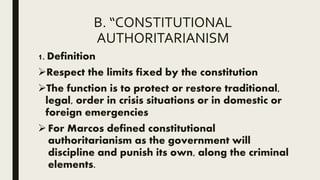 Crisis and National Breakdown: Martial Law | PPTX