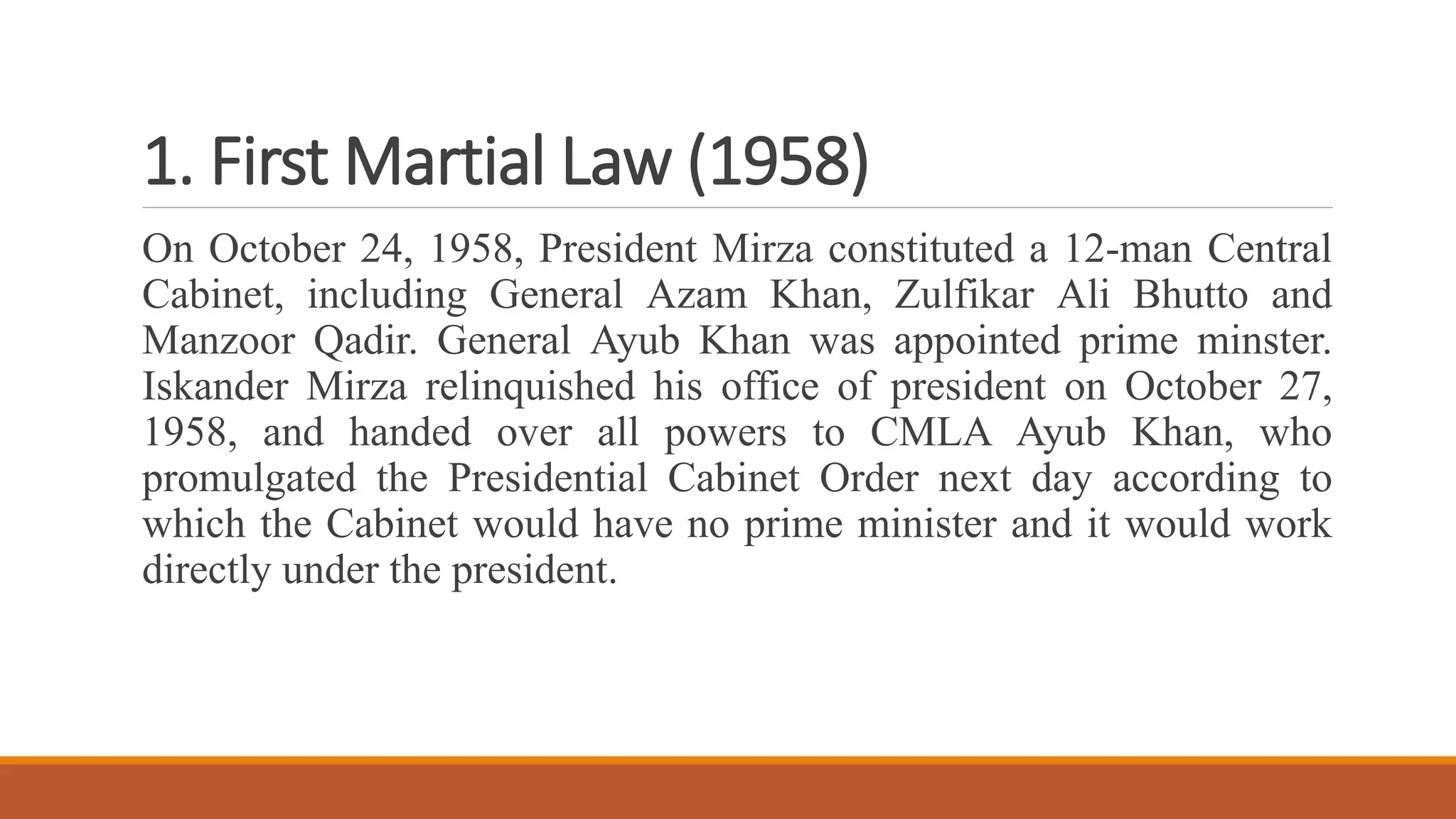 Martial law presenation | PPTX