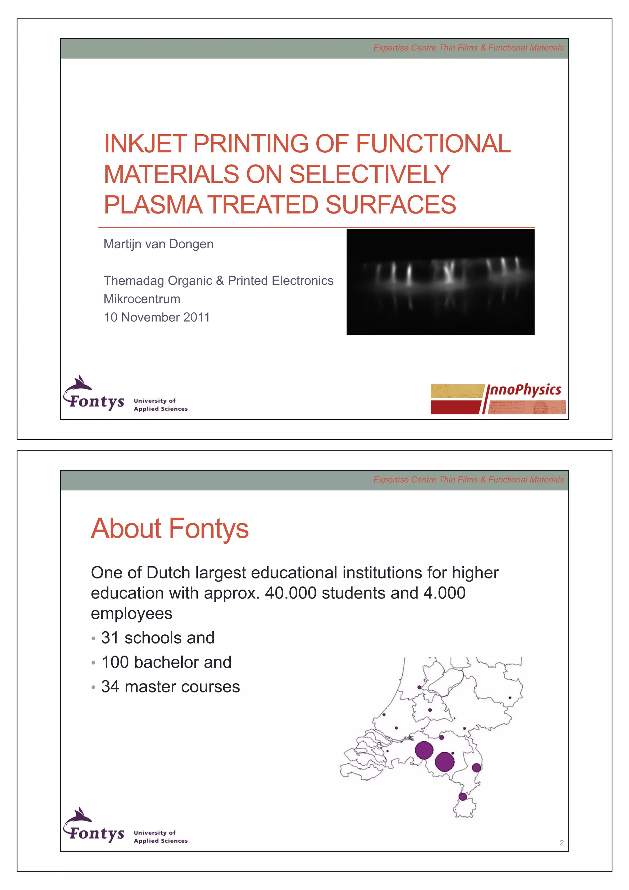 Martijn van Dongen - Fontys | PDF