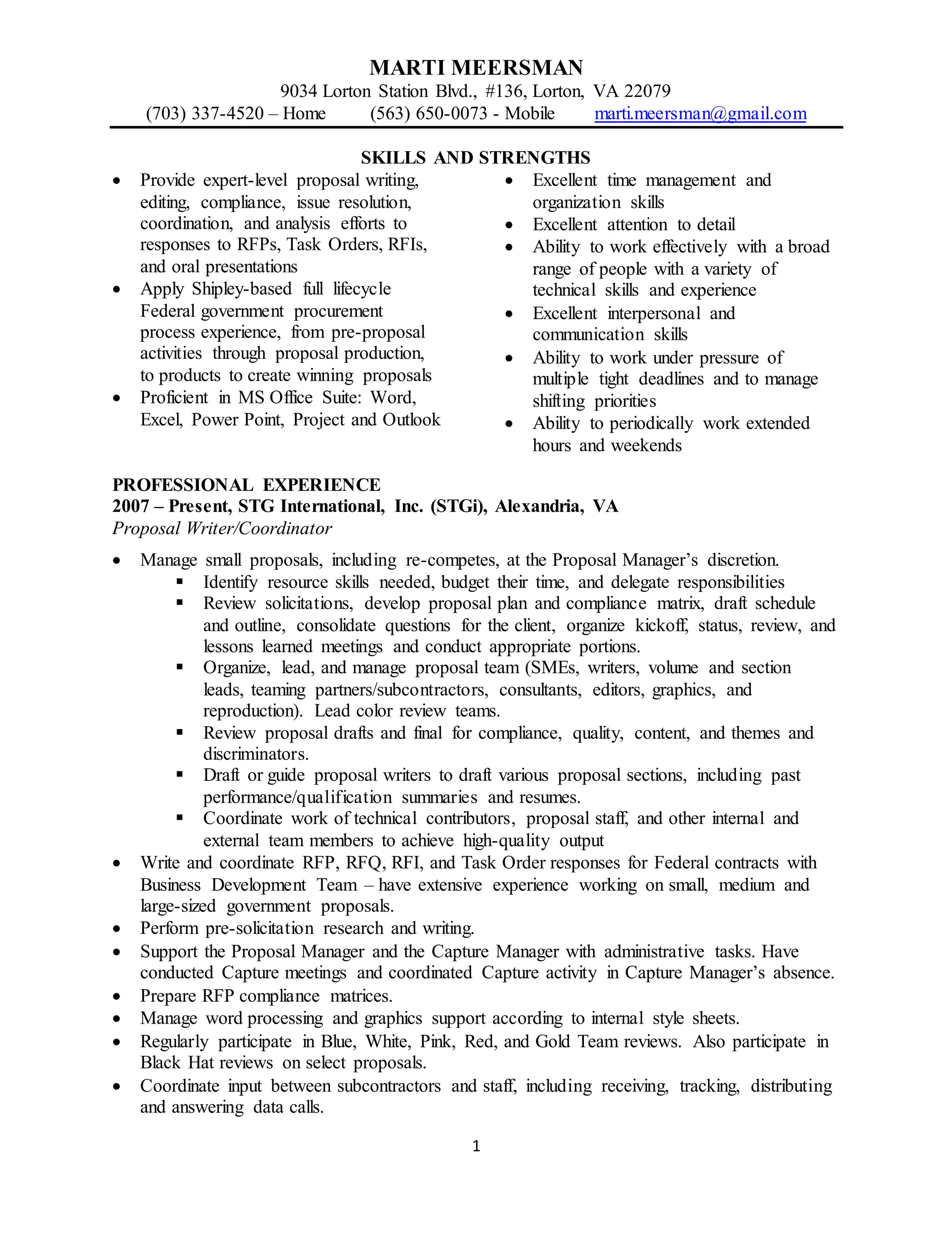 Marti Meersman Resume | DOCX