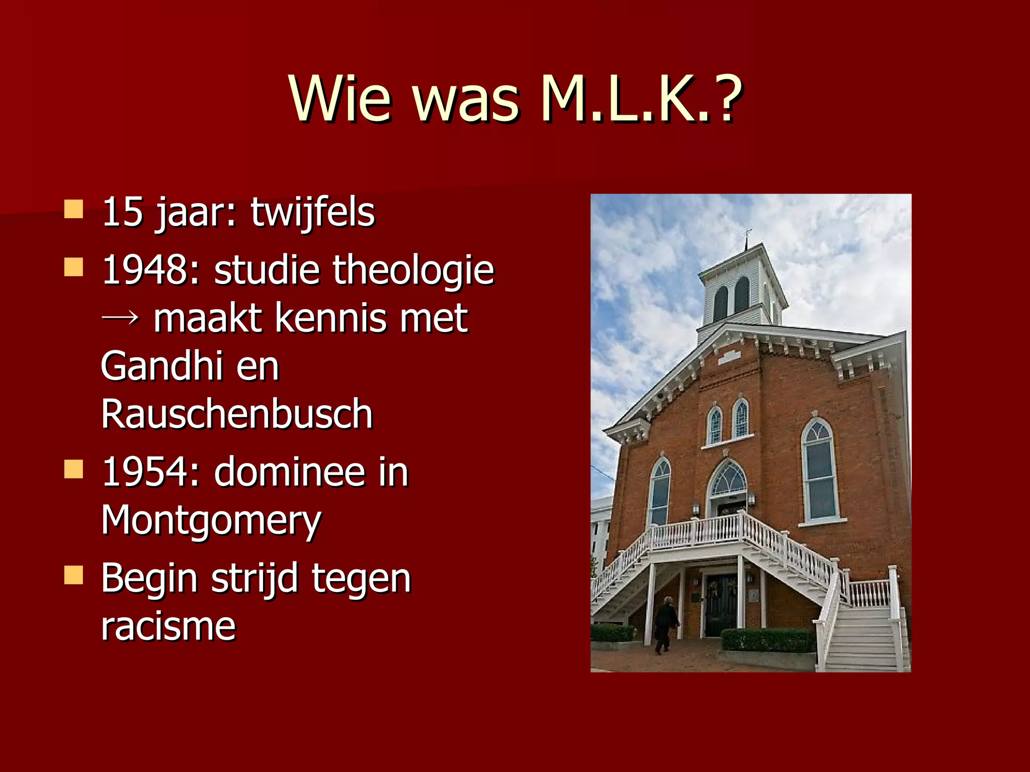 Martin Luther King | PPT | Christianity | Religion & Spirituality