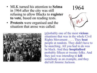 Martin Luther King | PPT | Law