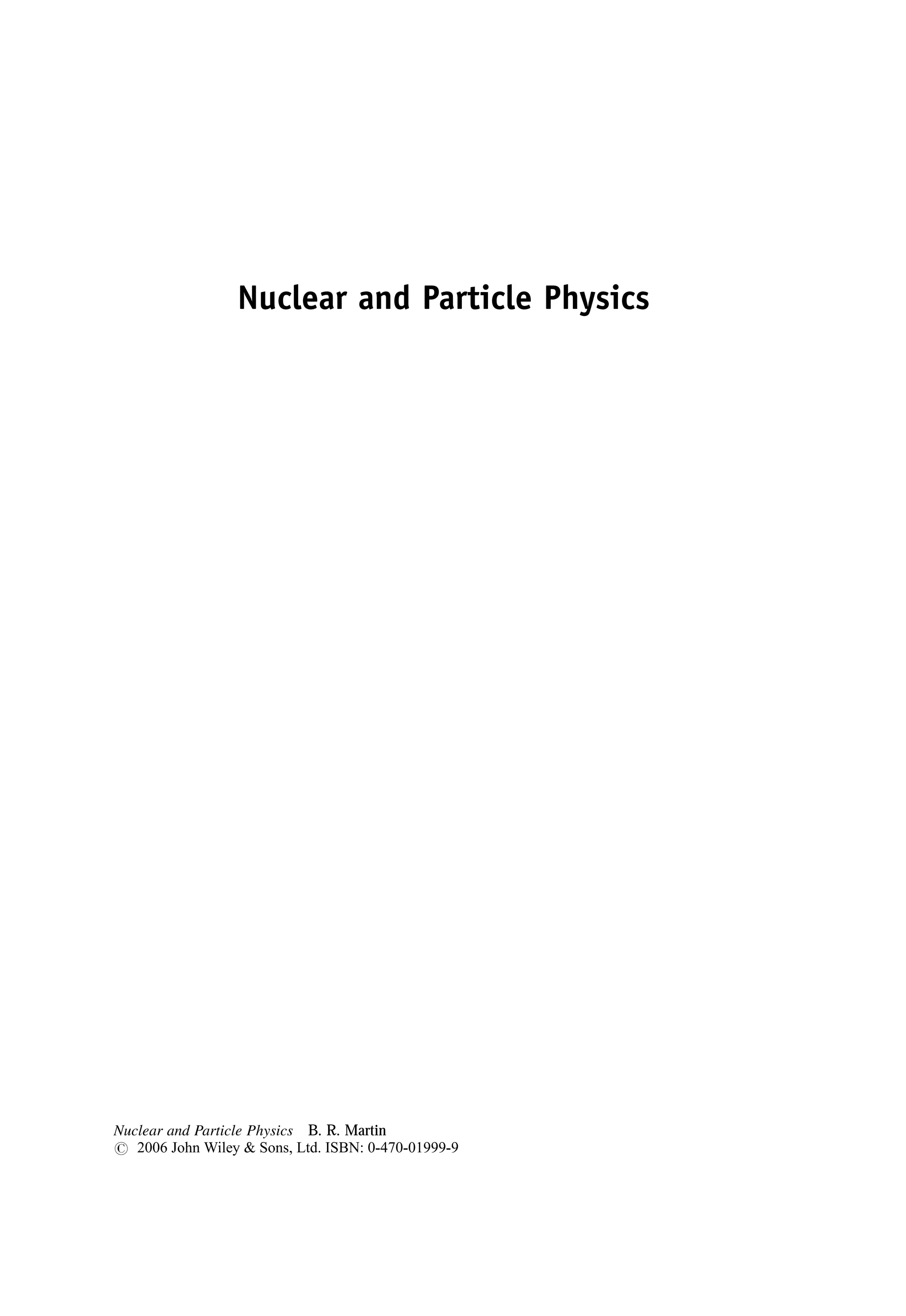 Martin - Nuclear and Particle Physics - An Introduction.pdf