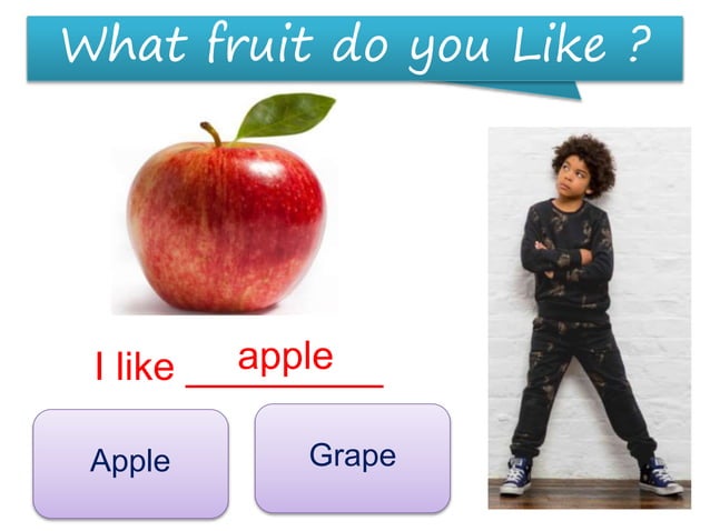 Teaching English for Young Learner - Fruit | PPTX