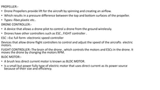 Fire fighting drone | PPTX