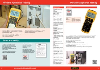 Martindale Electric Metrohm Flash Testers & Insulation Testers ...