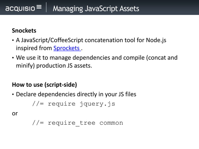 Building assets on the fly with Node.js