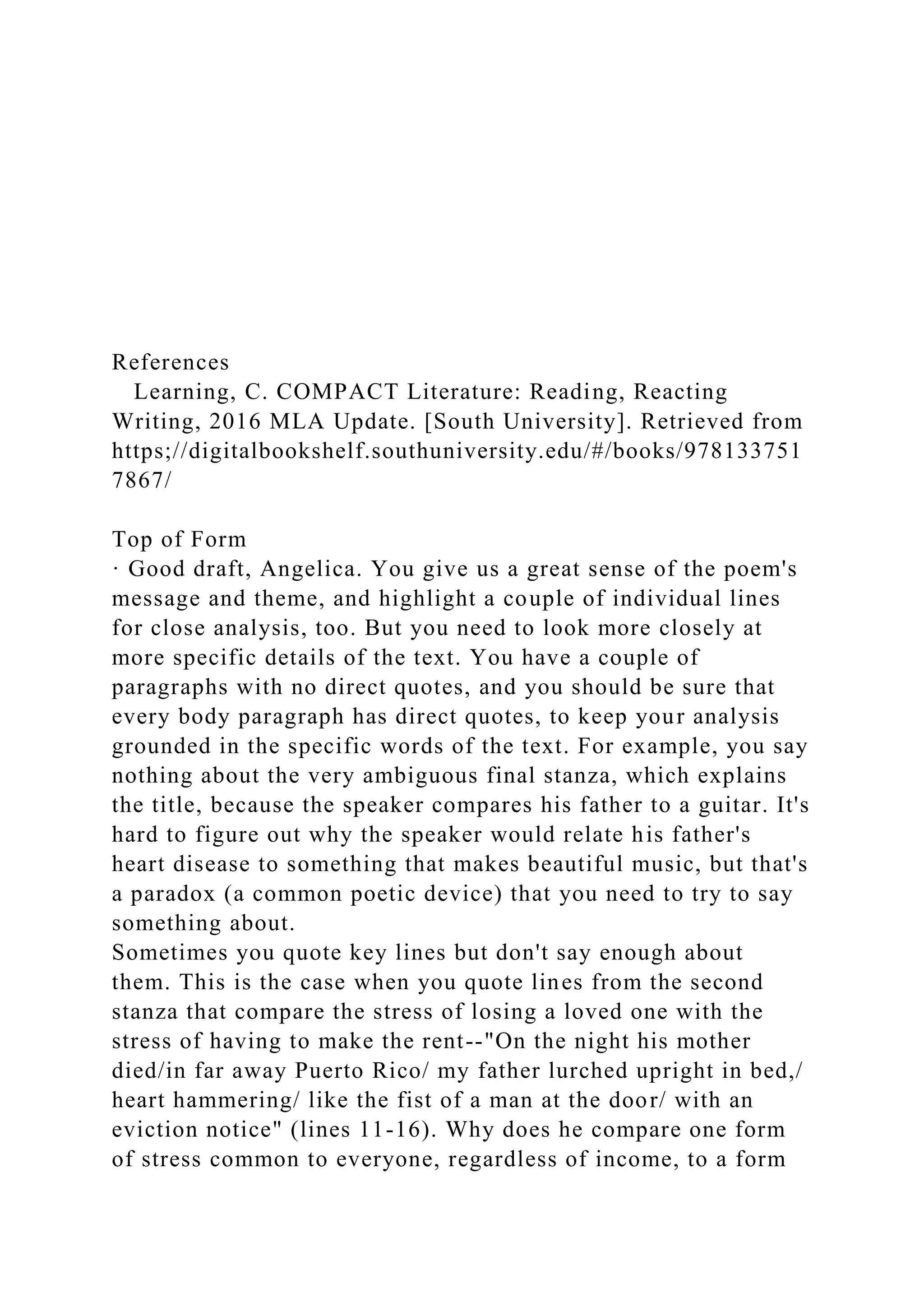 Martin Espada -1957My Father is a GuitarThe cardiologist p.docx