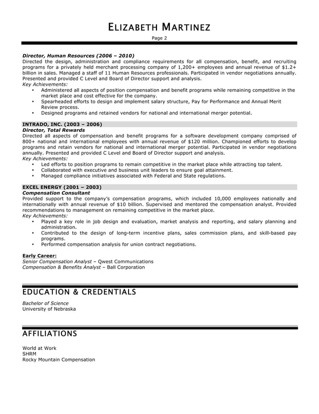 Martinez, elizabeth resume 2.0 | PDF