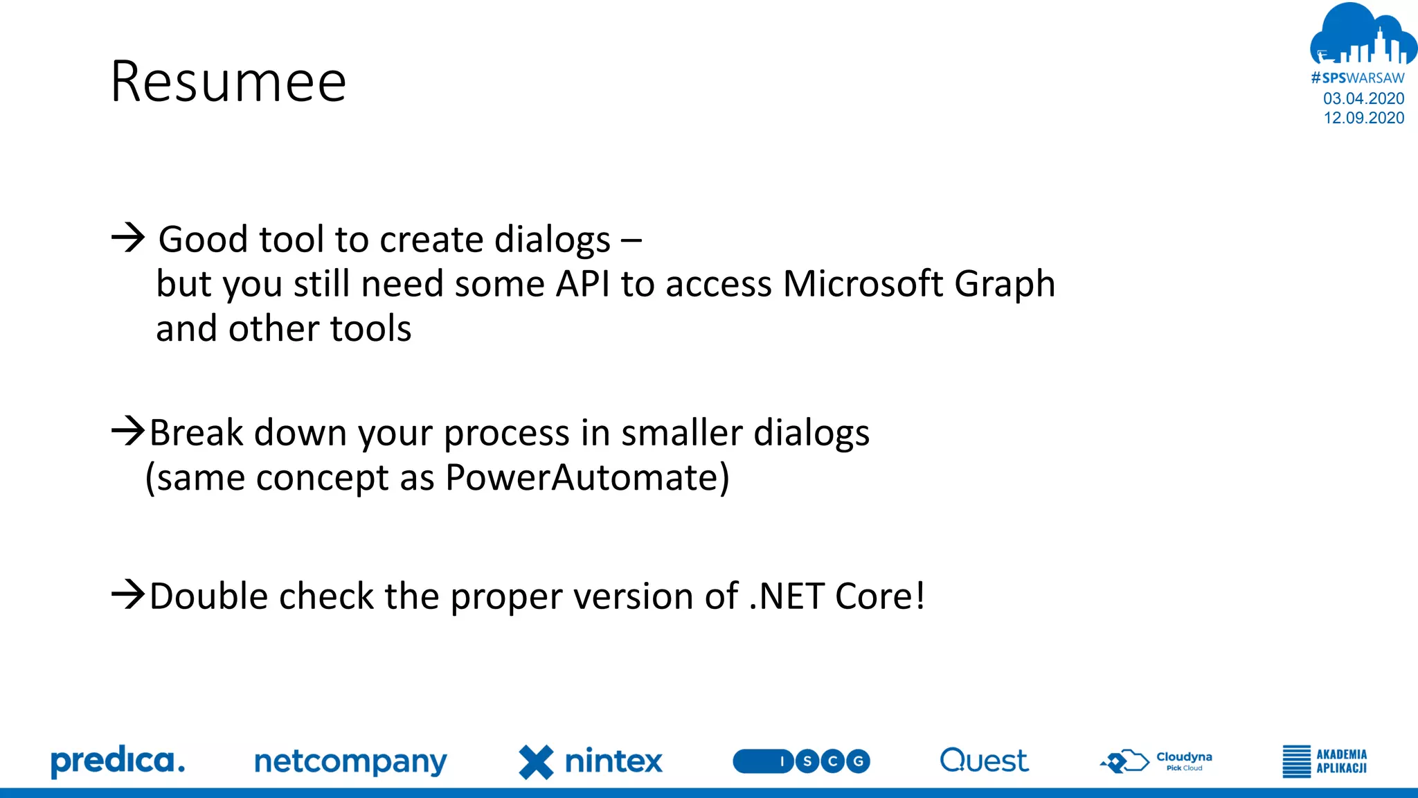 [PU&D] - Create your personal Assistant with Microsoft Bot Framework ...