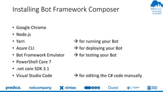 [PU&D] - Create your personal Assistant with Microsoft Bot Framework Composer | PDF