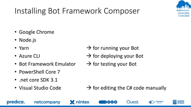 [puandd] Create Your Personal Assistant With Microsoft Bot Framework Composer Ppt