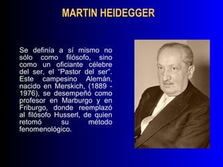 Martin heidegger | PPT