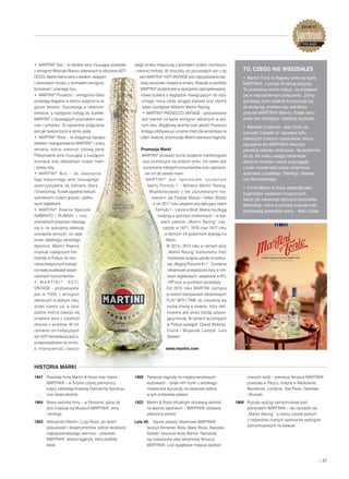 Case study marki Martini z Albumu Superbrands Polska 2017 | PDF