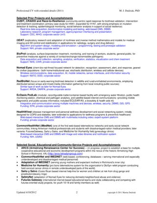 Martinjdudziak General Science Math Cv July2011 | PDF