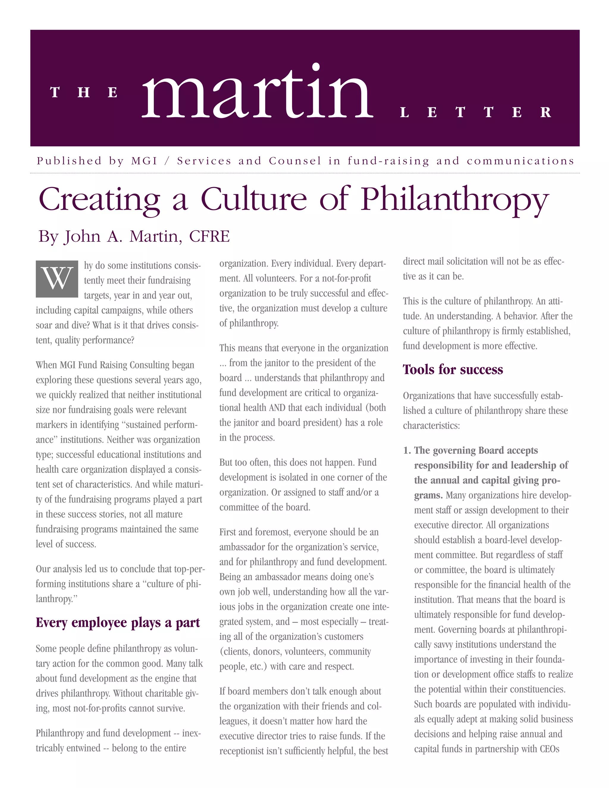 Martin Letter.Culture[8] | PDF