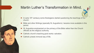 Martin luther a great leader | PPTX